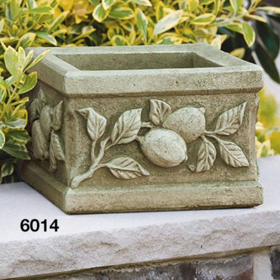 Square Limone Planter – Massarelli Lawn Ornaments