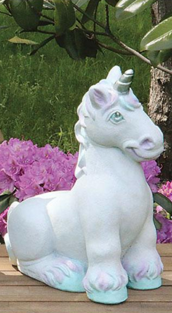 Opal The Unicorn – Massarelli Lawn Ornaments
